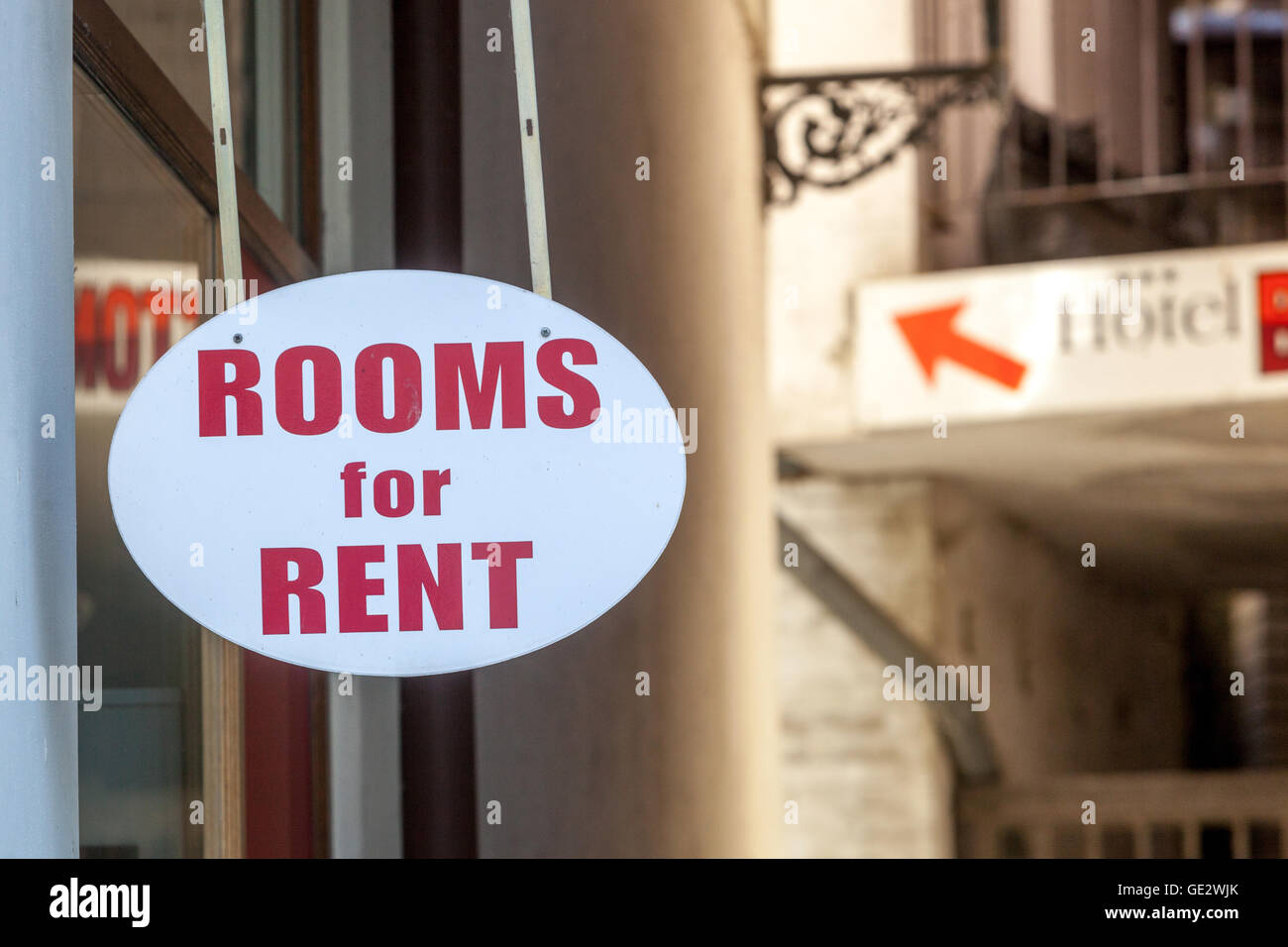 Room for rent sign hi-res stock photography and images - Alamy