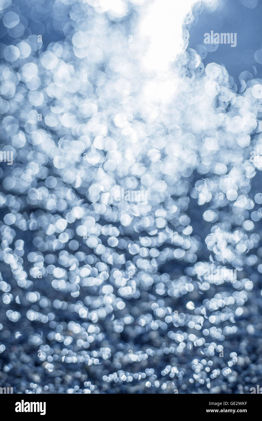 Macro picture of sparkling sea waves Stock Photo - Alamy