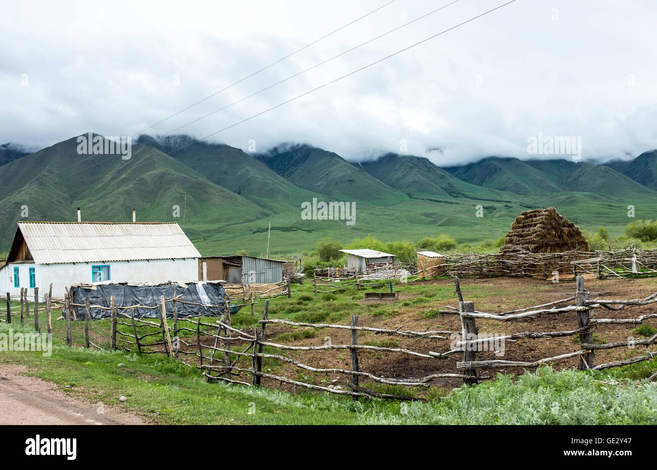 Kyzyl oi village hi-res stock photography and images - Alamy