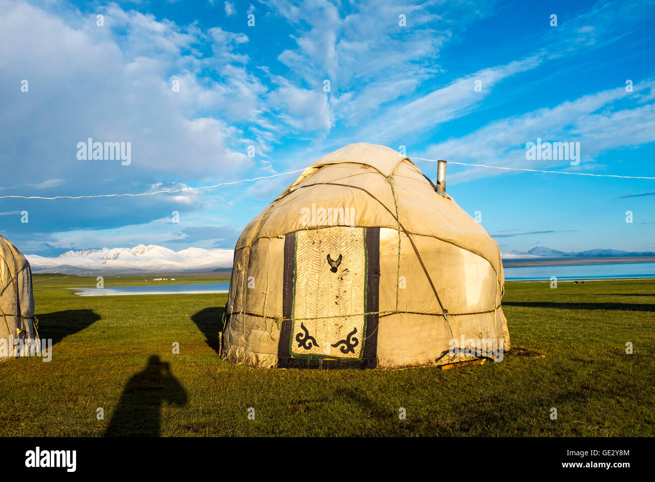 Kyrgyzstan yurt hi-res stock photography and images - Alamy
