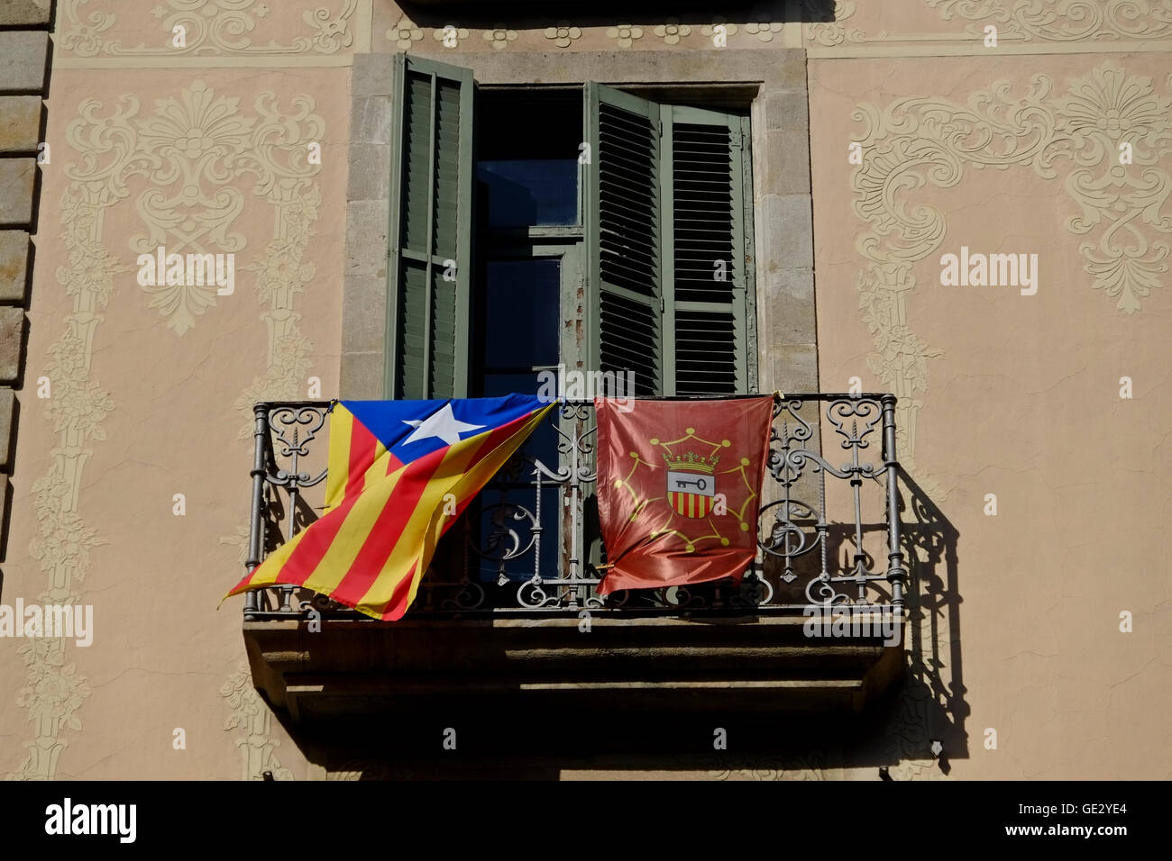Catalonian Flag Stock Photo - Alamy