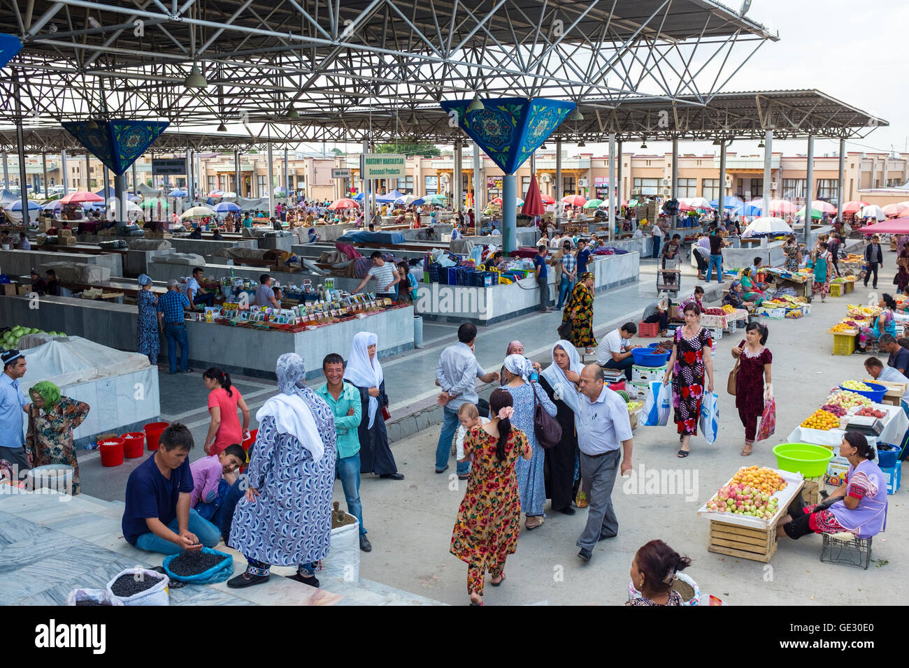 Samarakand market hi-res stock photography and images - Alamy