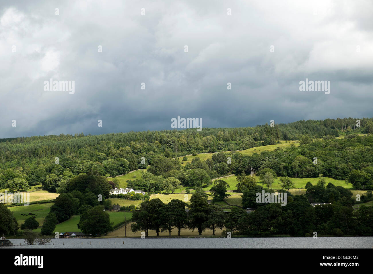 A view of Coniston Water Stock Photo - Alamy