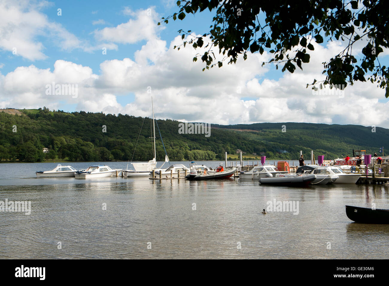 A view of Coniston Water Stock Photo - Alamy
