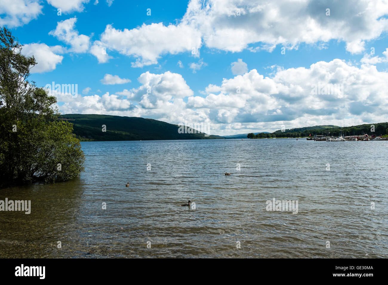 A view of Coniston Water Stock Photo - Alamy