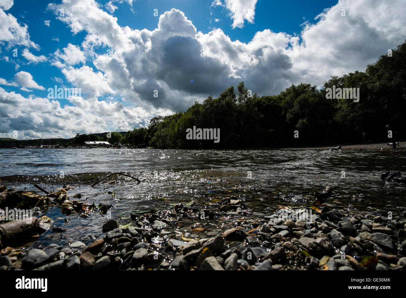 A view of Coniston Water Stock Photo - Alamy