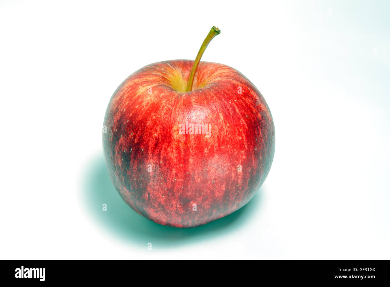 Apple fruit isolated on white background Stock Photo - Alamy