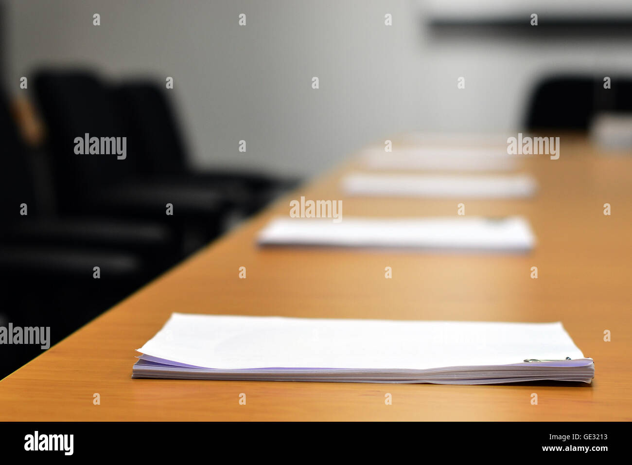 Inside interior table chairs meeting room hi-res stock photography and ...