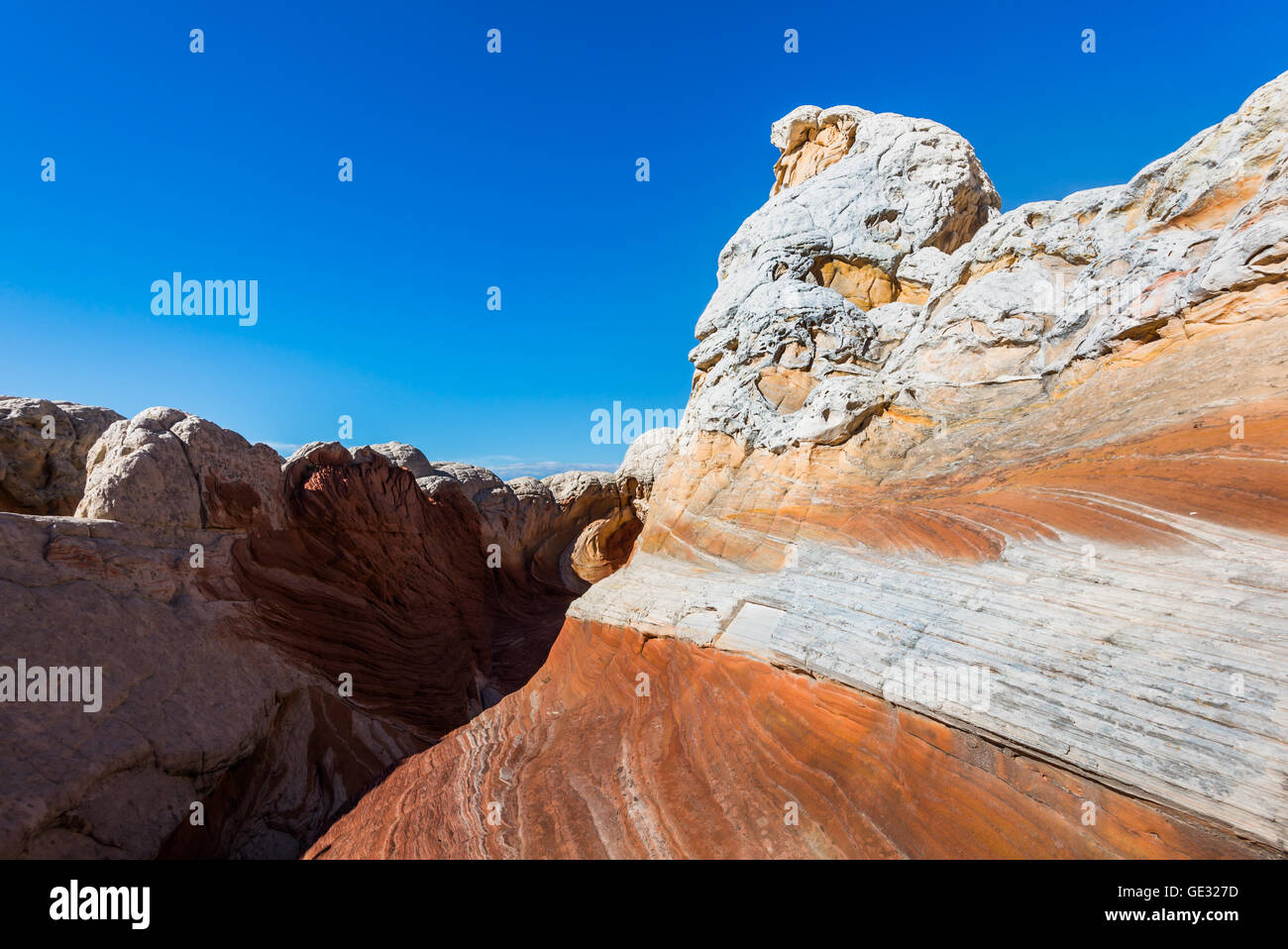 Another Planet on the Earth, White Pocker Arizona USA Stock Photo - Alamy