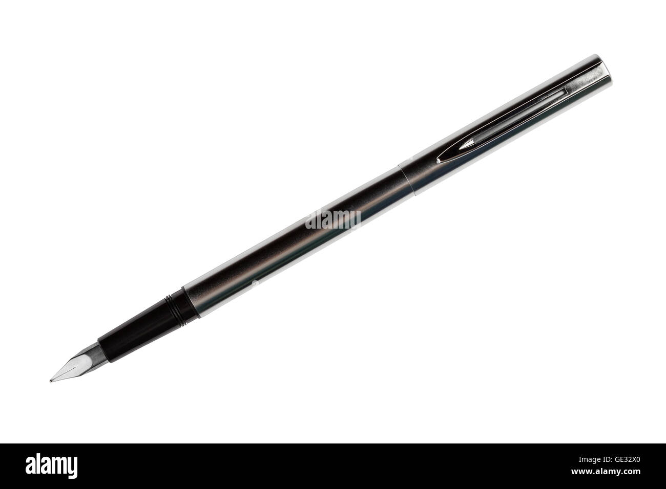 Black fountain pen Stock Photo - Alamy