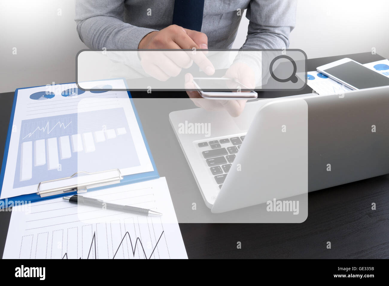 Search Box Technology Internet Browse Browsing Stock Photo - Alamy