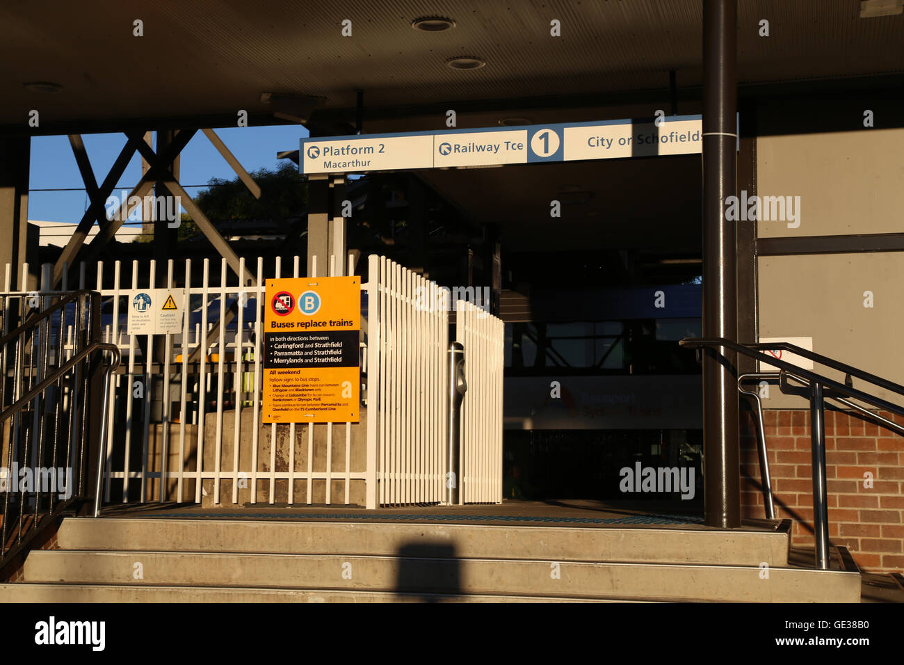 Merrylands train station in western Sydney, Australia Stock Photo - Alamy