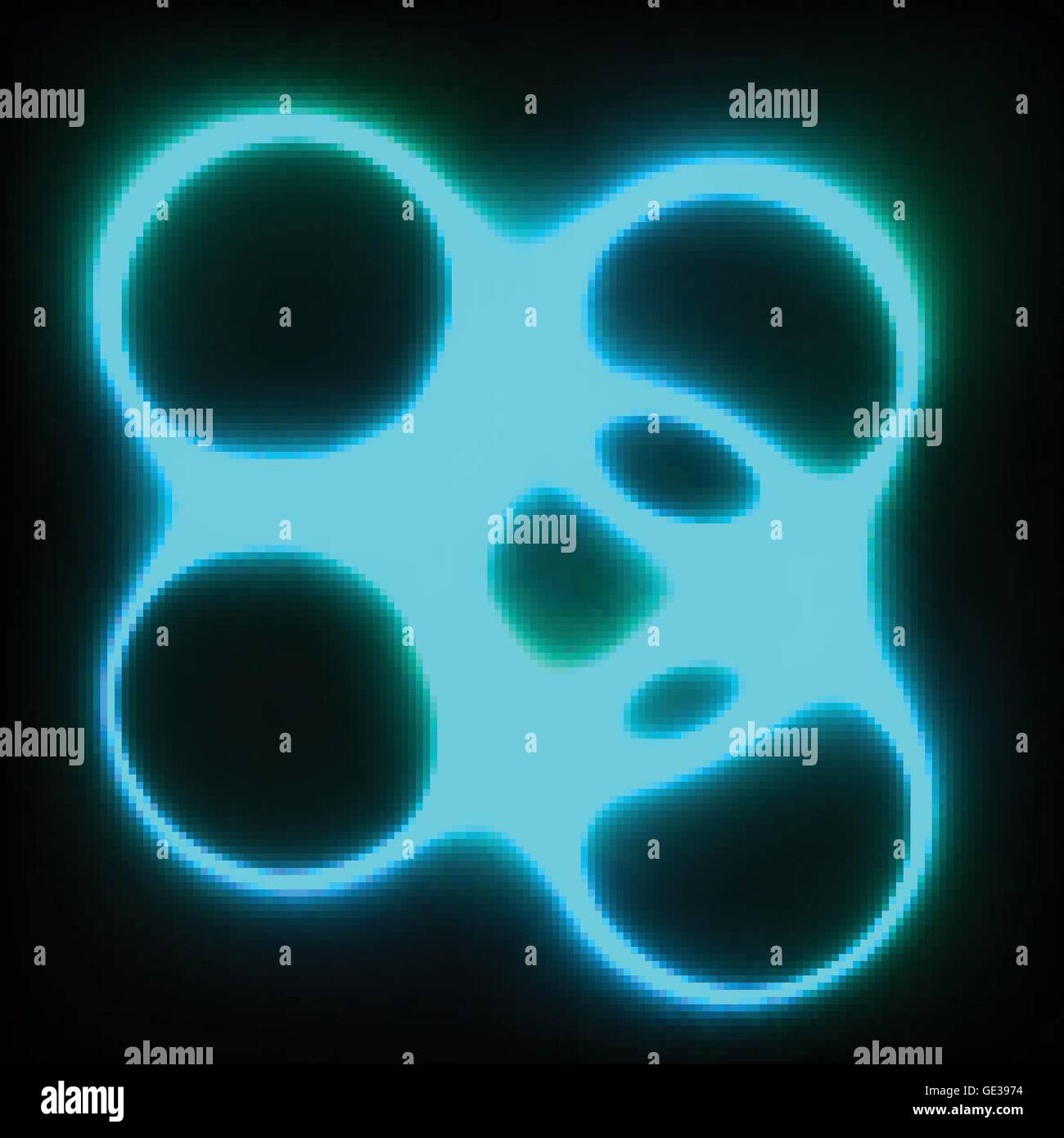 Cells multiplication abstract background vector Stock Vector Image ...