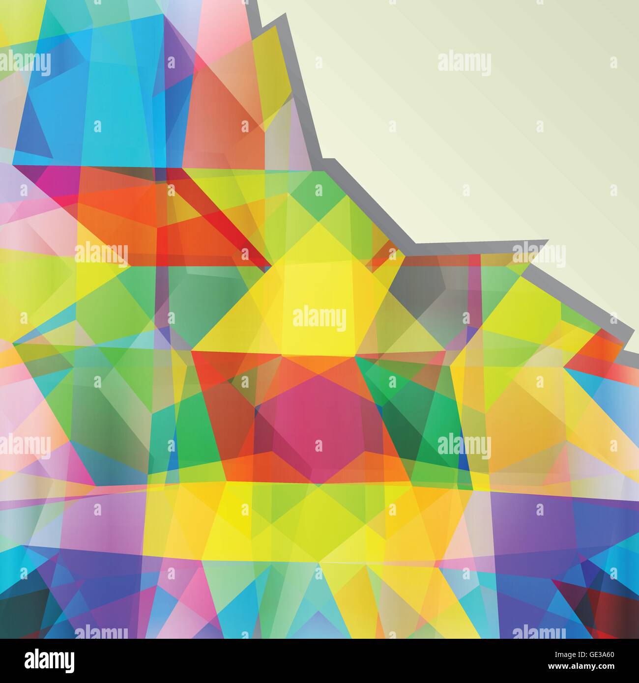 Colorful abstract design template vector background concept for poster ...