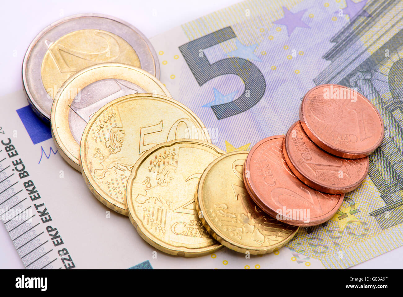 8,84 Euro minimum wage in Germany Stock Photo - Alamy