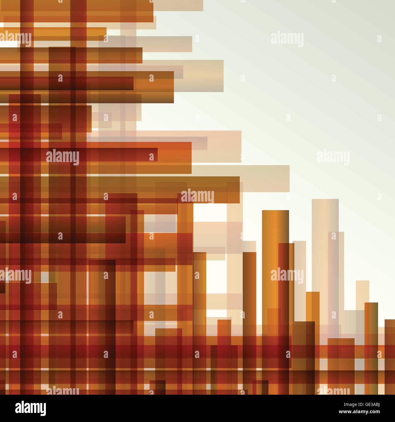 Lines abstract transparent vector background concept illustration Stock ...