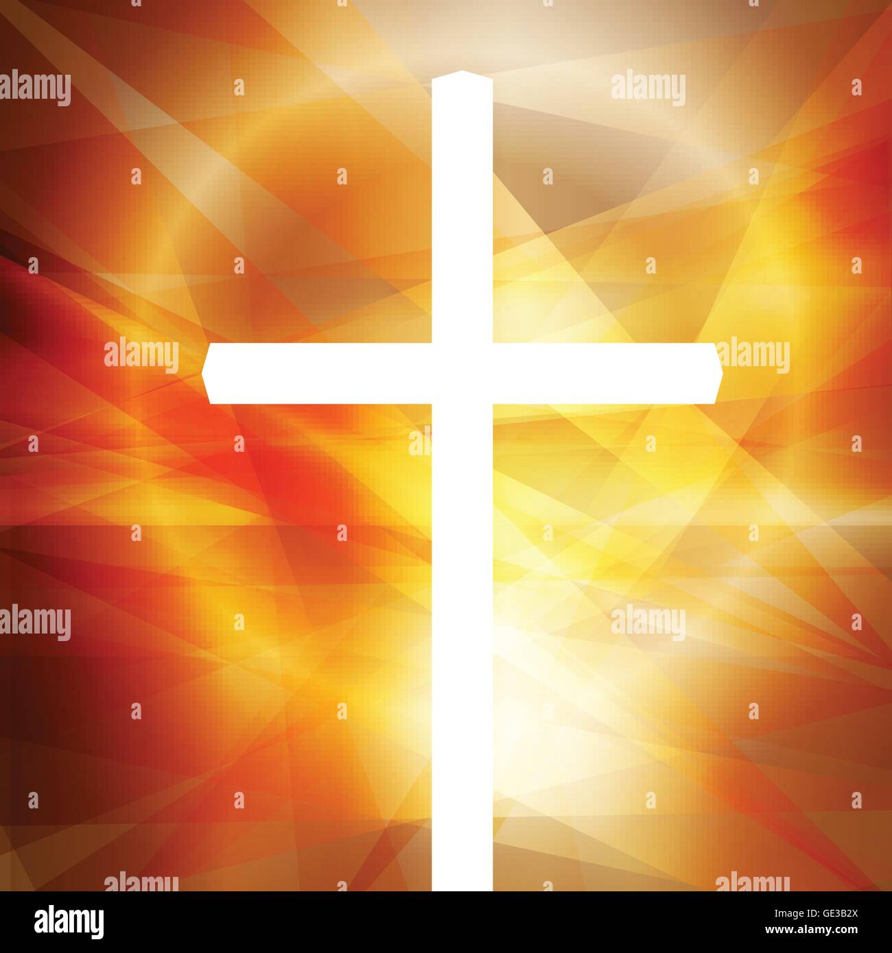 Cross vector abstract background concept template for poster Stock ...