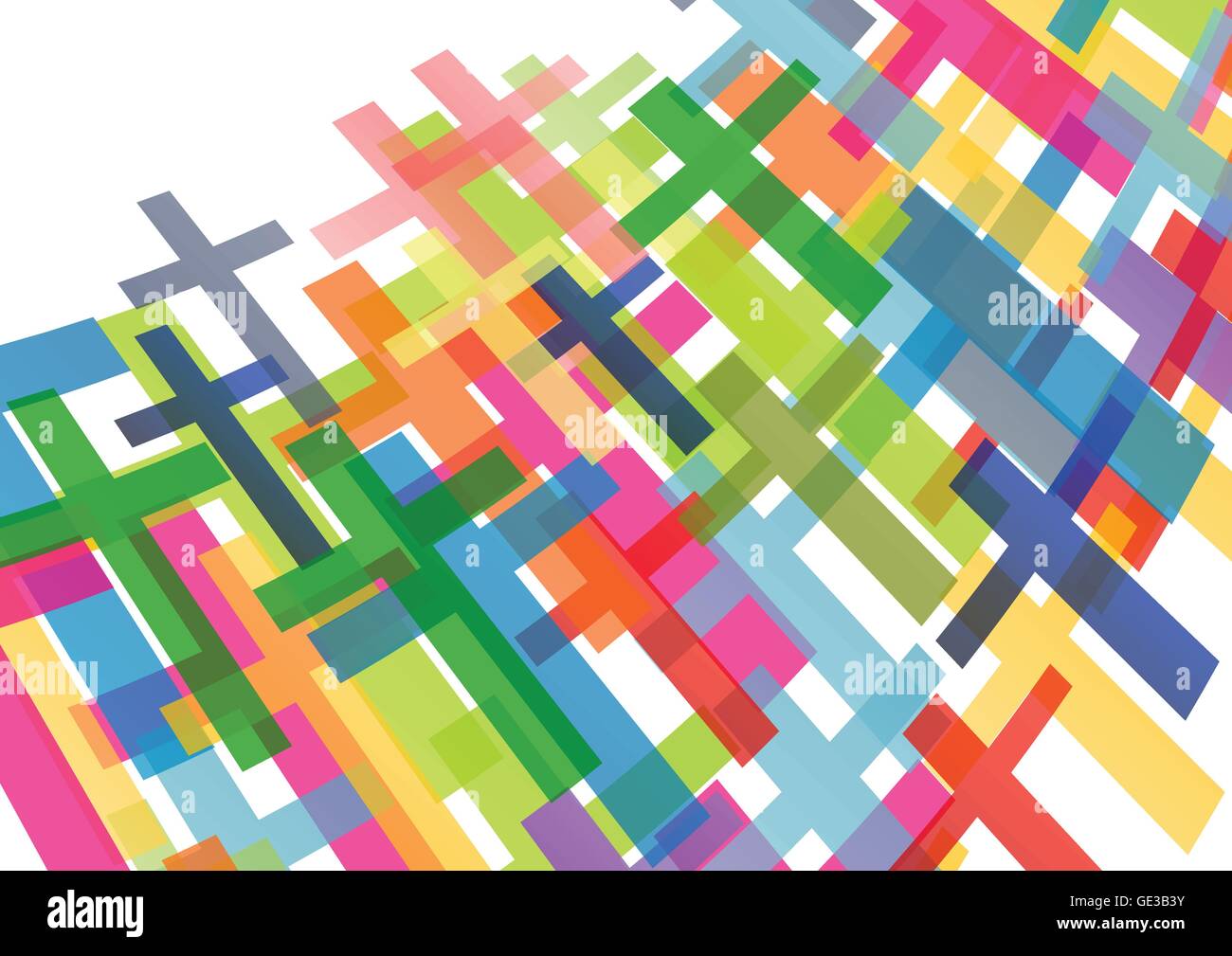Christianity religion cross concept abstract background vector ...