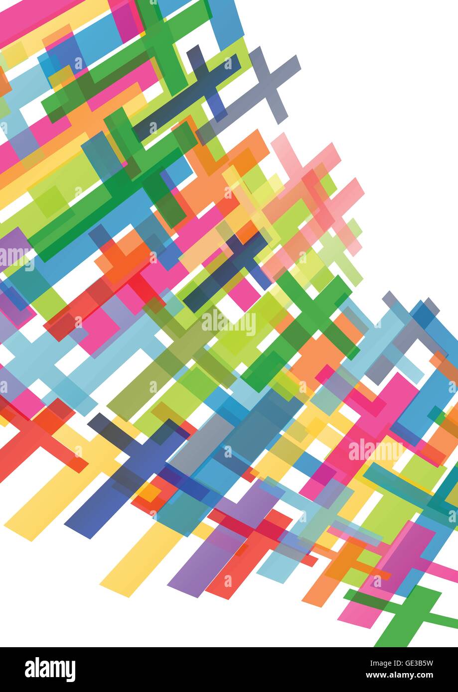 Christianity religion cross concept abstract background vector ...