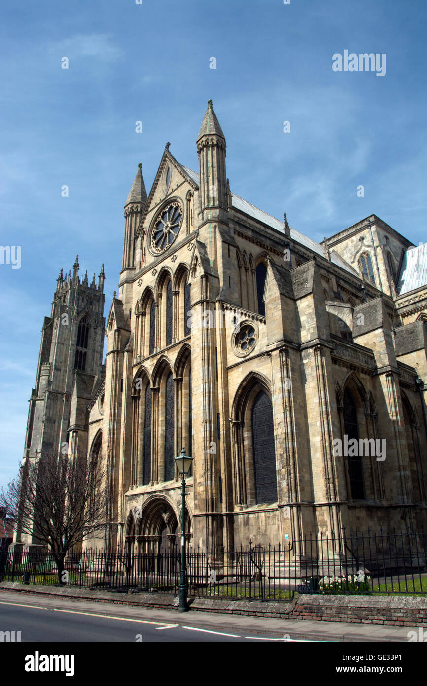 YORKSHIRE; BEVERLEY; THE MINSTER Stock Photo - Alamy