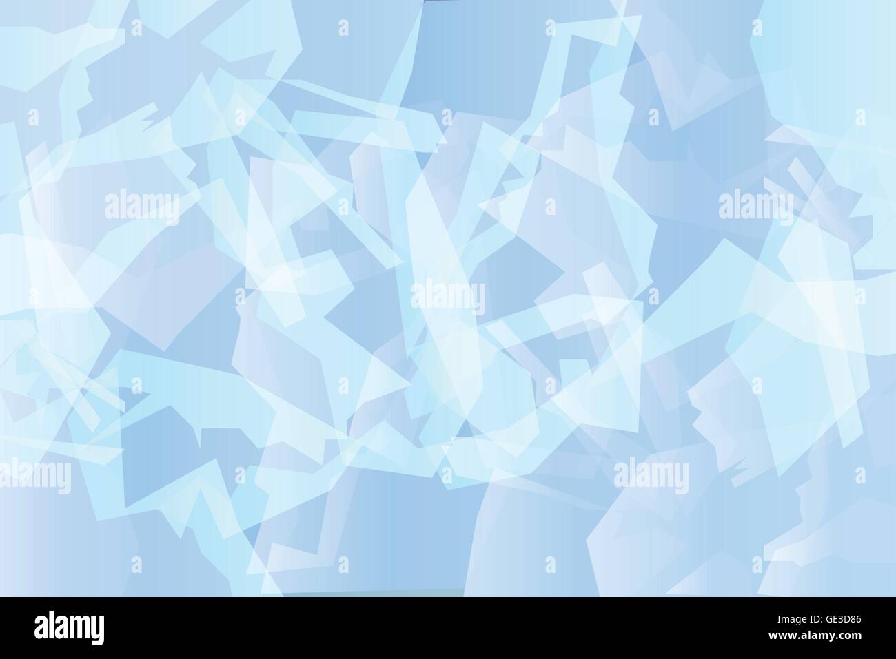 Ice abstract geometric vector background template for poster Stock ...