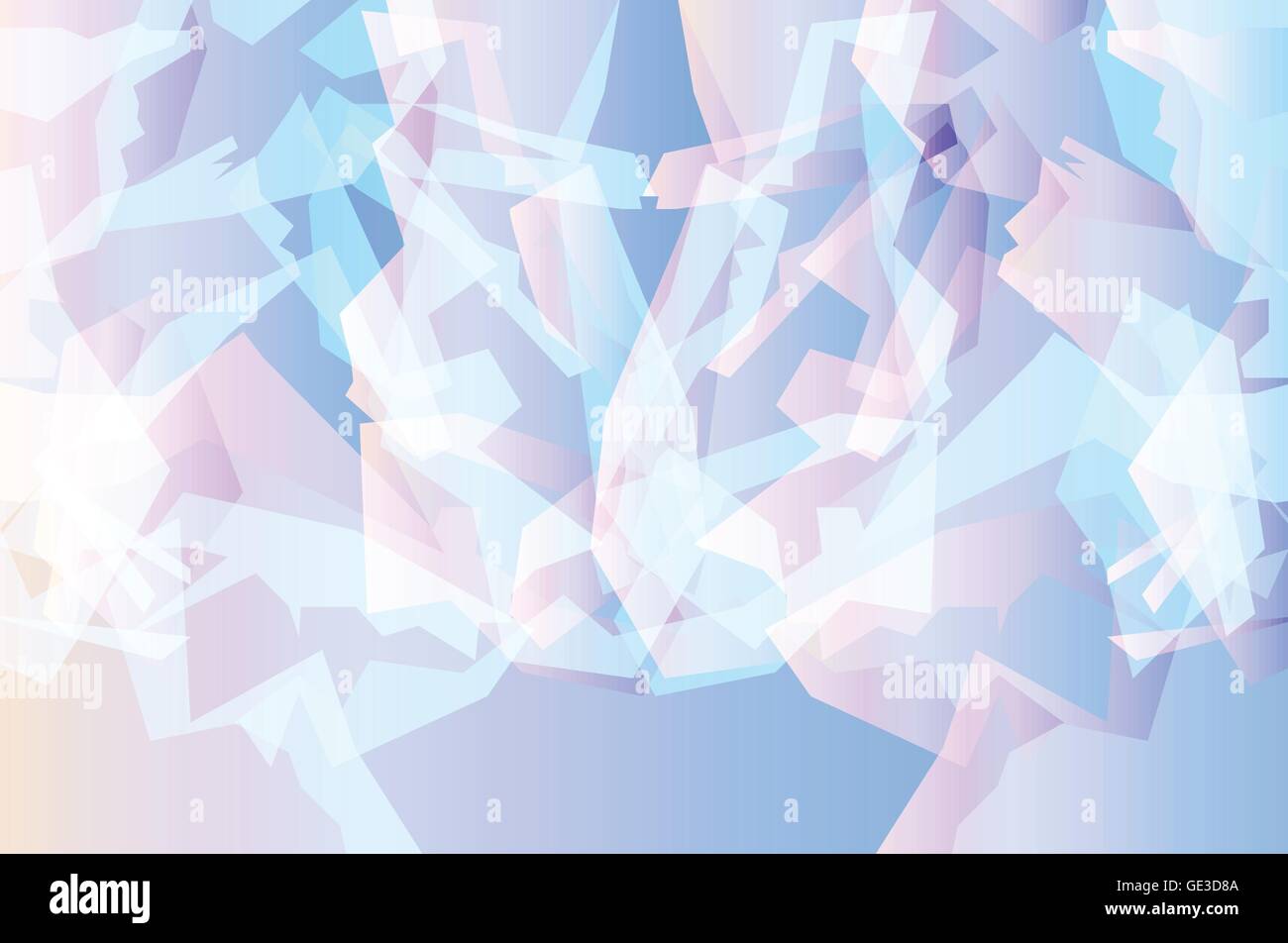 Ice abstract geometric vector background template for poster Stock ...