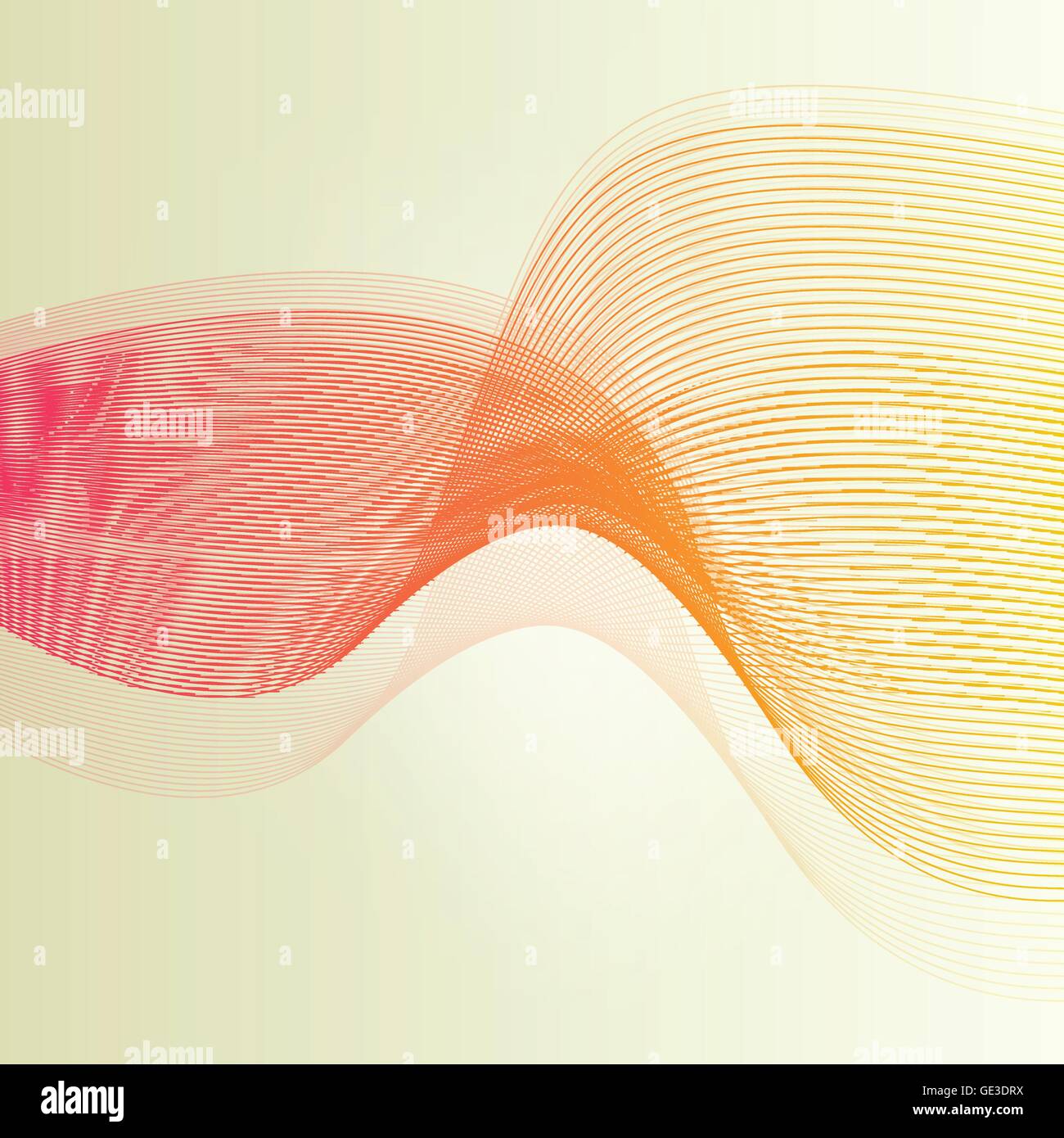 Abstract wave vintage retro lines background vector illustration motion ...