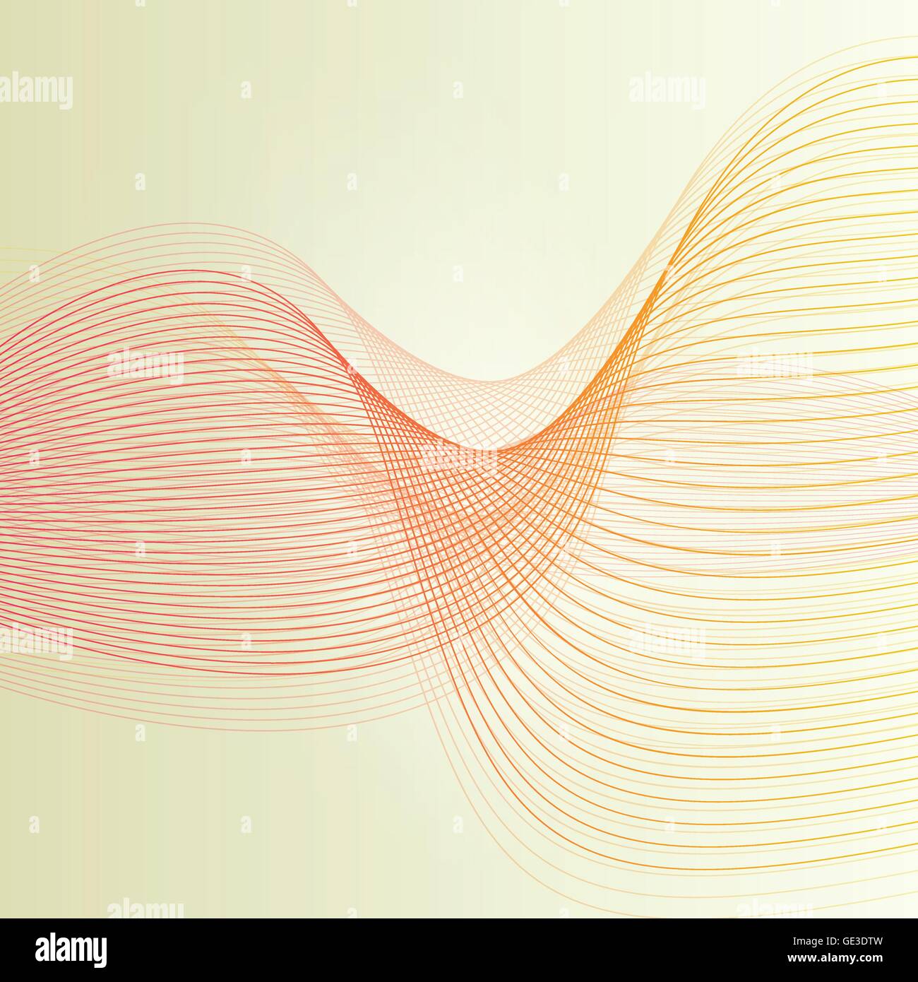 Abstract wave vintage retro lines background vector illustration motion ...