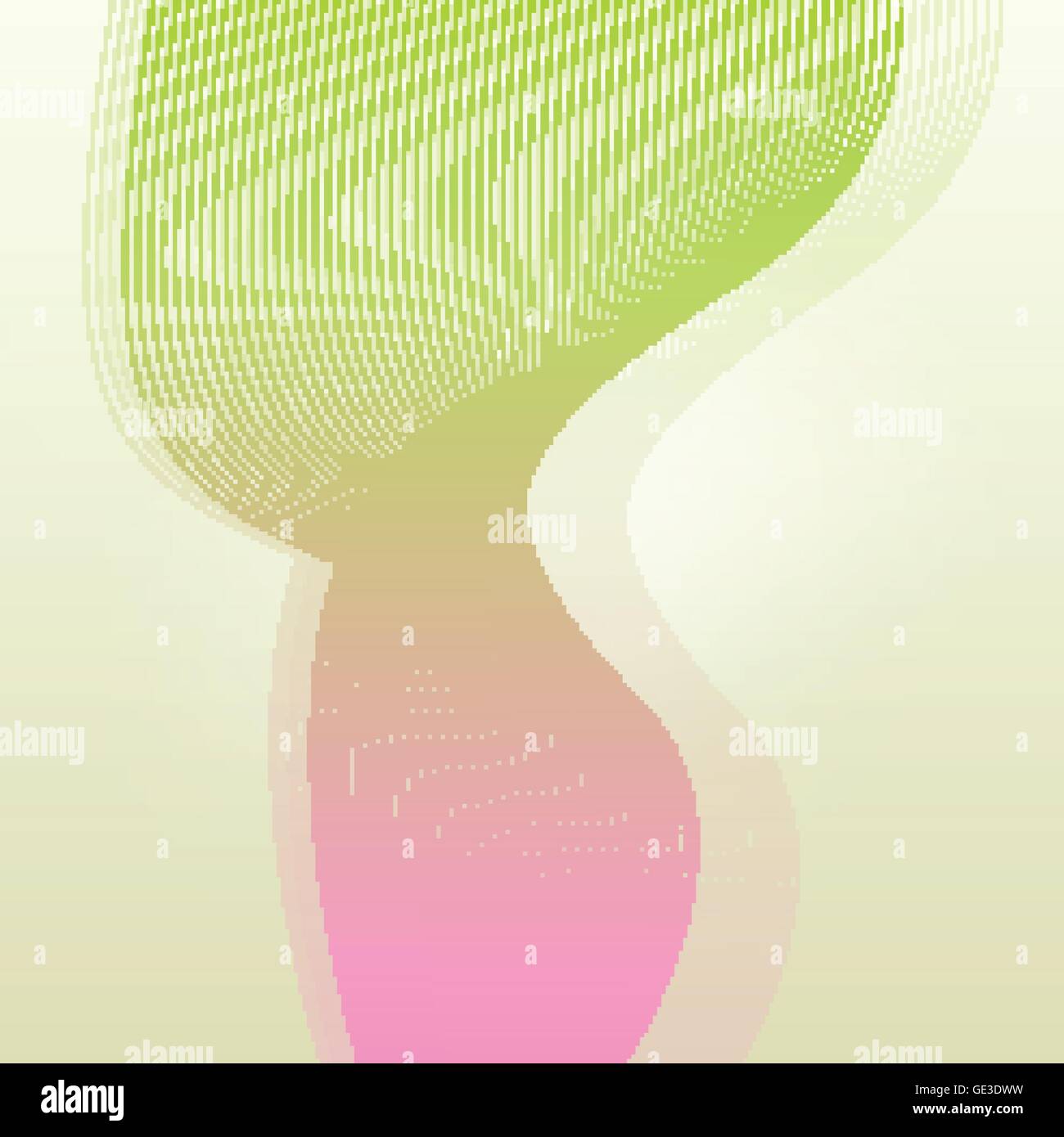 Abstract wave vintage retro lines background vector illustration motion ...