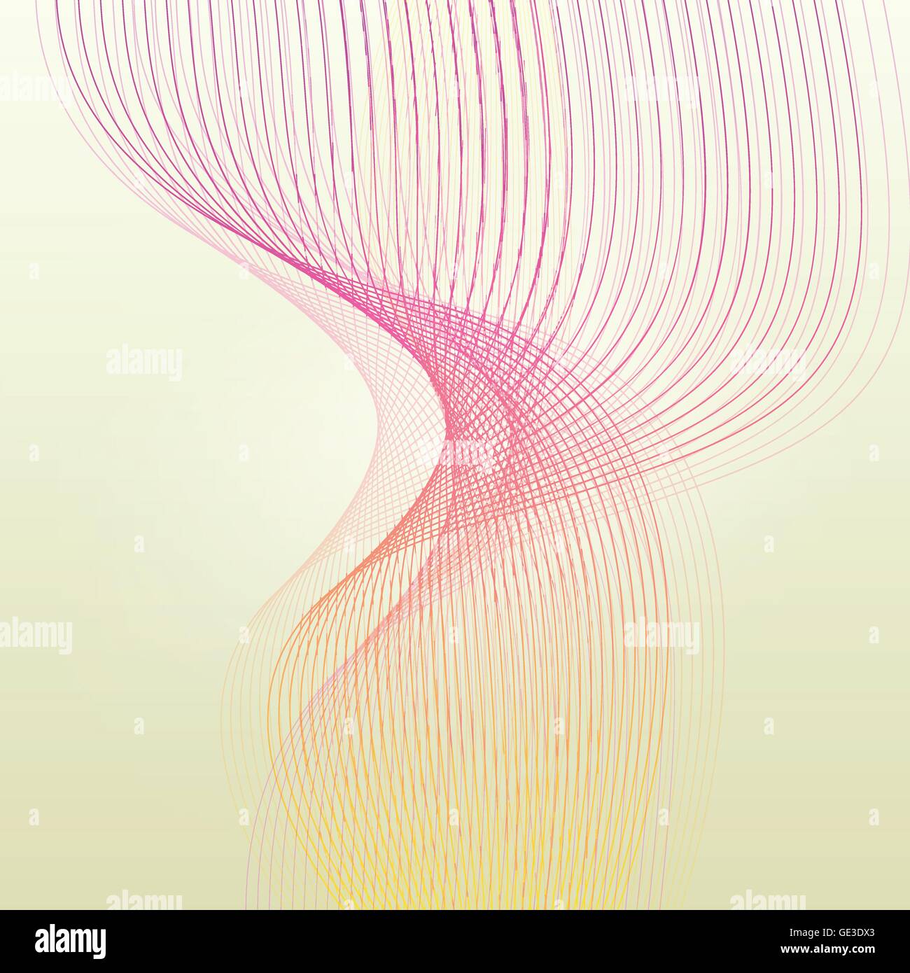 Abstract wave vintage retro lines background vector illustration motion ...