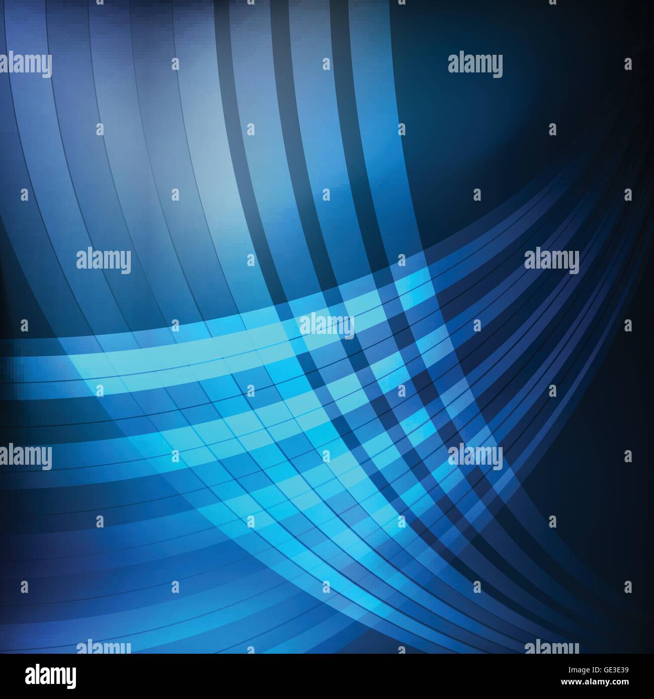 Abstract blue background template card Stock Vector Image & Art - Alamy