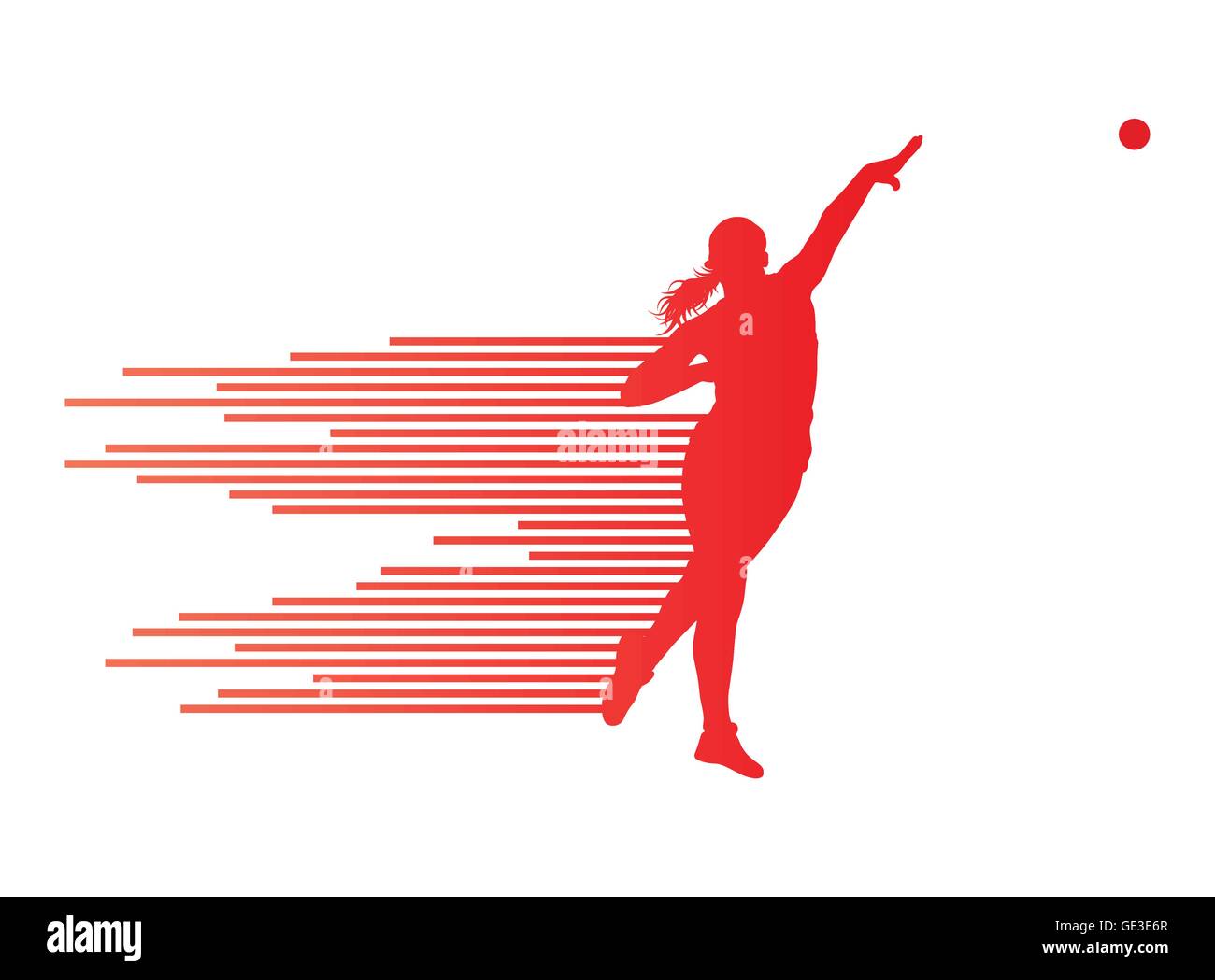 Athletic shot put vector background concept for poster Stock Vector ...