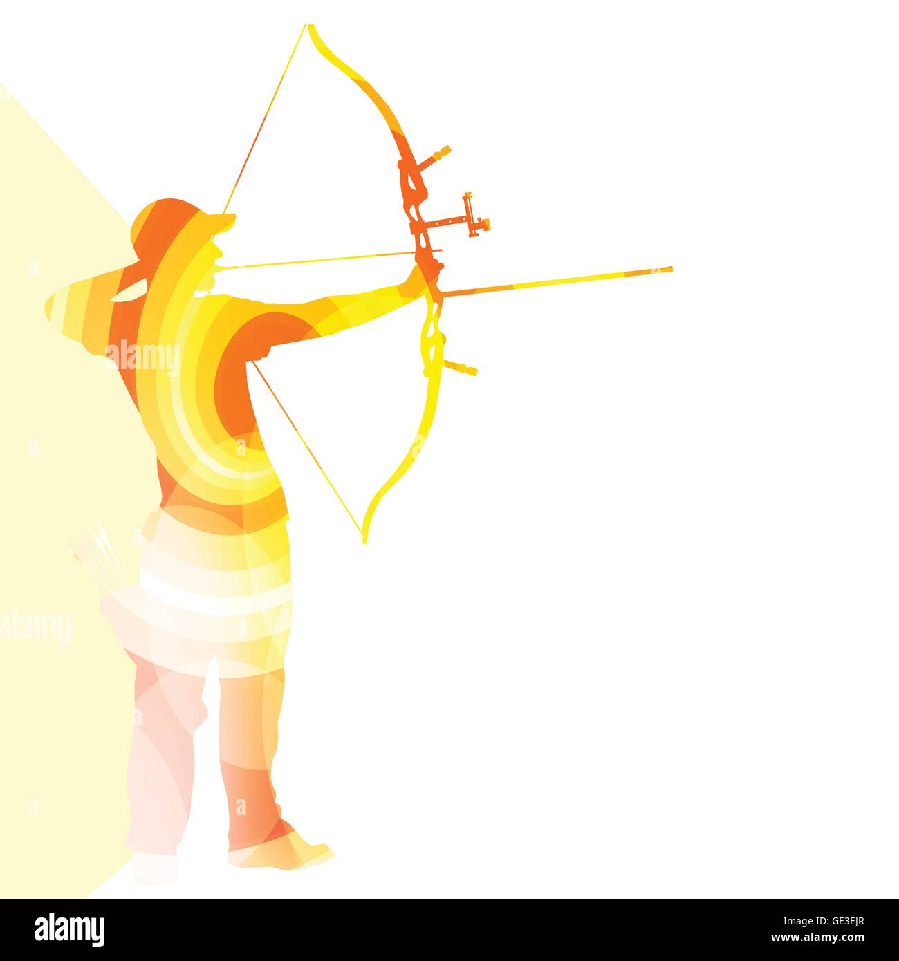 Curved bow Stock Vector Images - Alamy