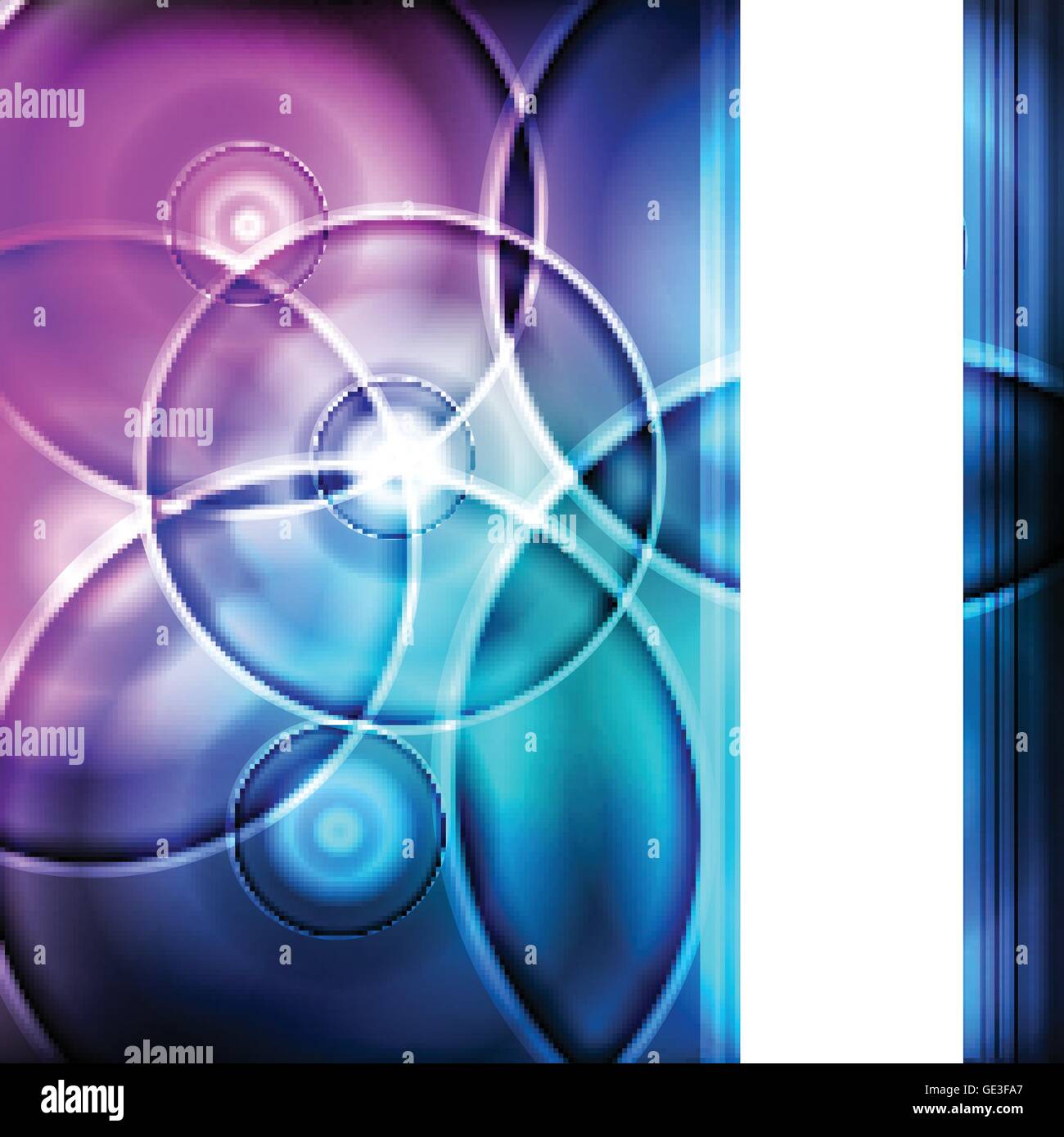 Abstract light neon vector background template for poster Stock Vector ...