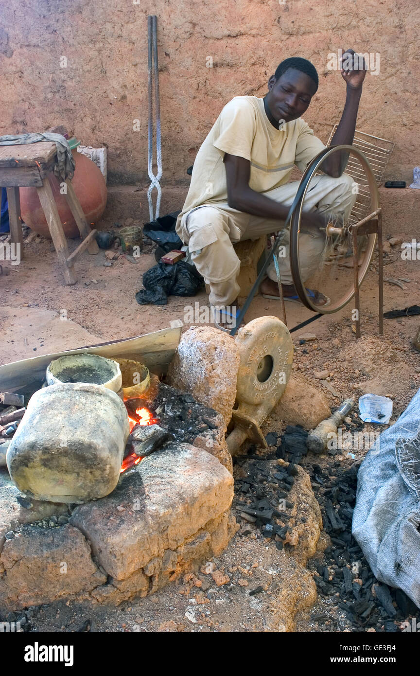 To dissolve bronze one needs a very high temperature, fire is then ...