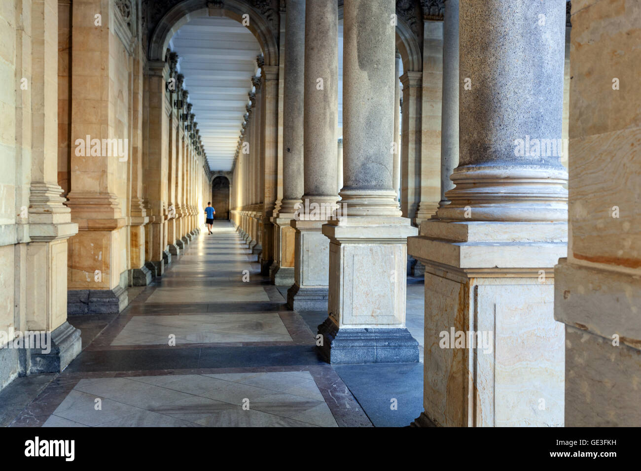 The Mill Colonnade, Karlovy Vary, Czech Republic Stock Photo - Alamy