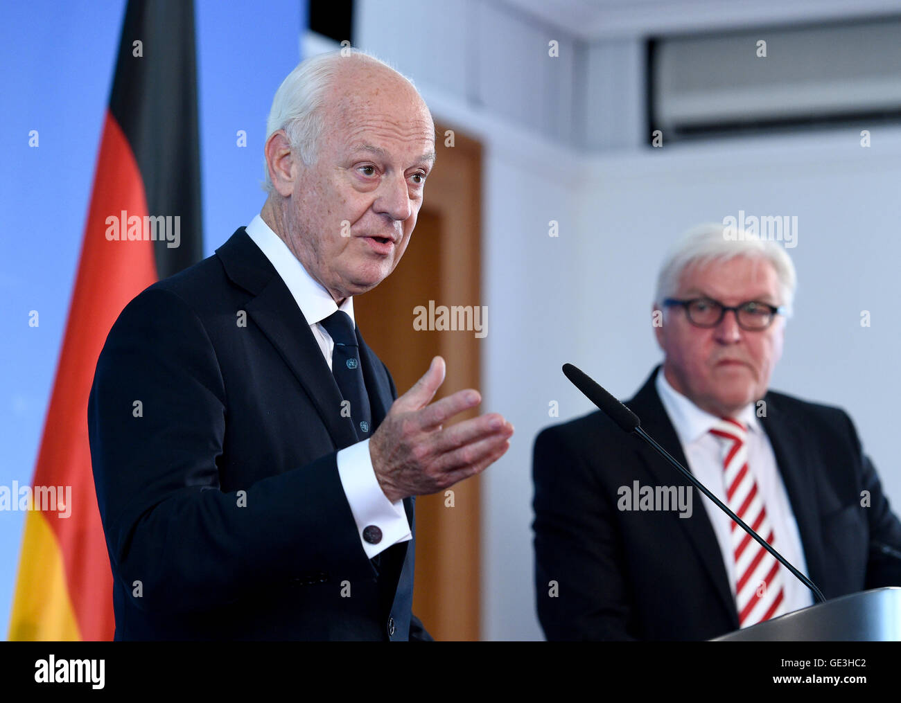 Berlin, Germany. 22nd July, 2016. German Minister for Foreign Affairs ...