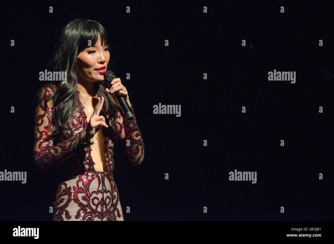 Sydney, Australia - 22nd July 2016: Dami Im performing her tour ...