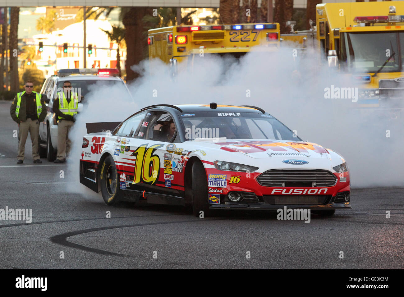 LAS VEGAS, NV - DECEMBER 5: Greg Bifflepictured during the NASCAR ...