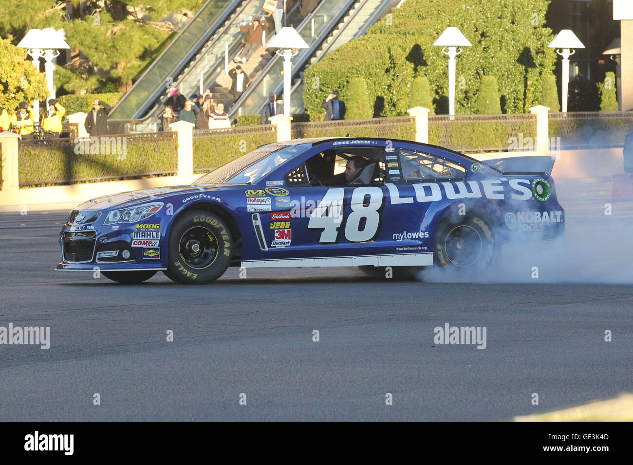 LAS VEGAS, NV - DECEMBER 5: Jimmie Johnson pictured during the NASCAR ...