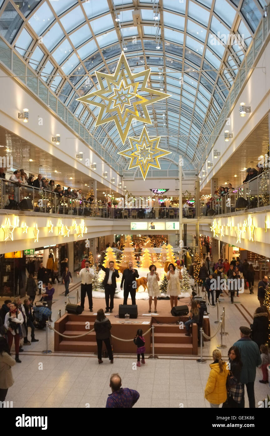 The Olympia shopping mall in Munich in December 2013. | usage worldwide ...