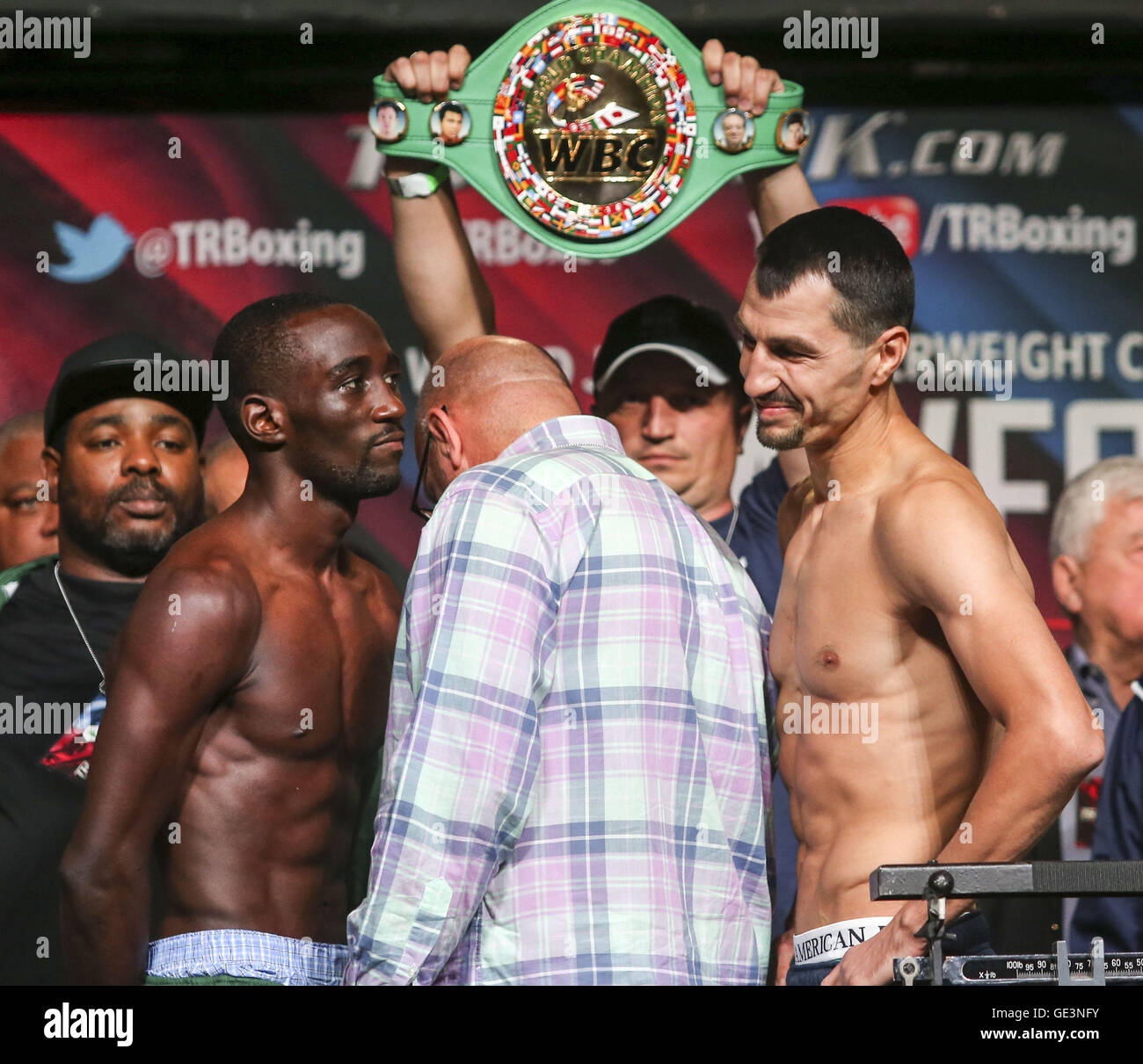 Terence crawford face hi-res stock photography and images - Alamy