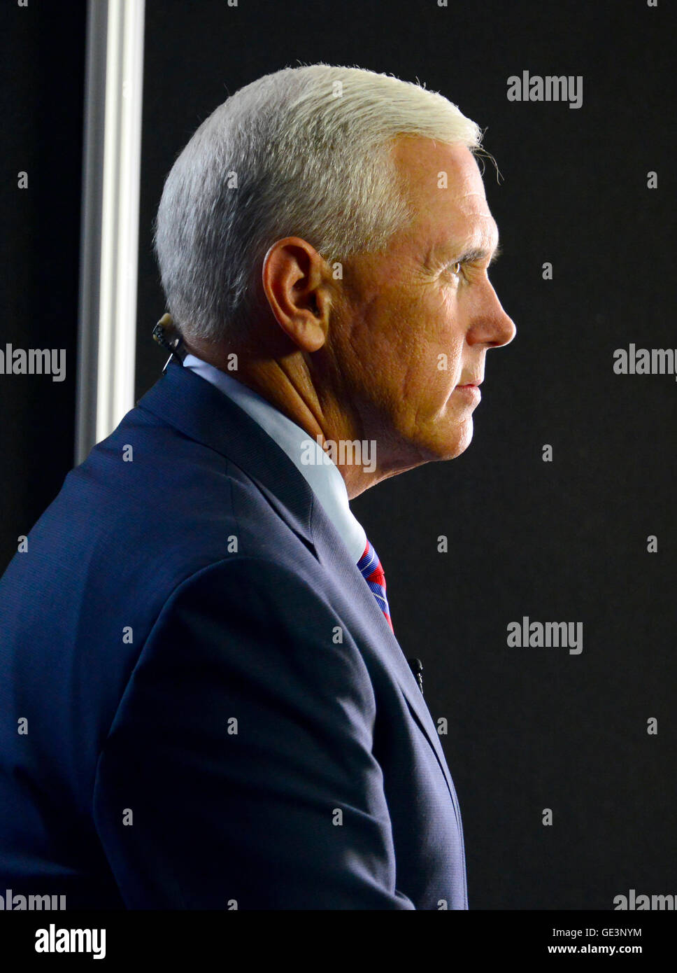 Cleveland, USA. 21st July, 2016. Governor Mike Pence (Republican of ...