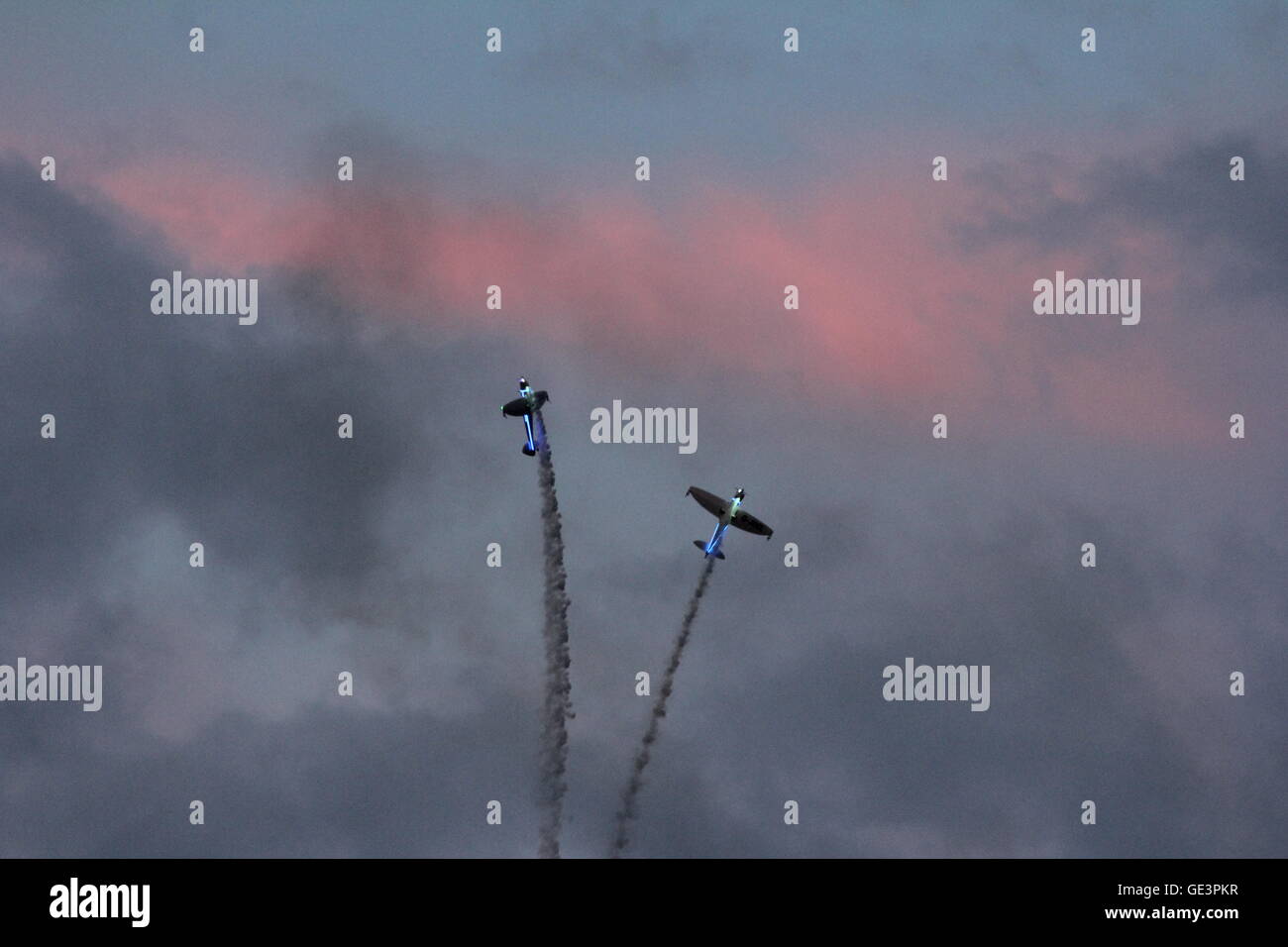 Twister Duo pyrotechnic display - Sunderland International Airshow ...