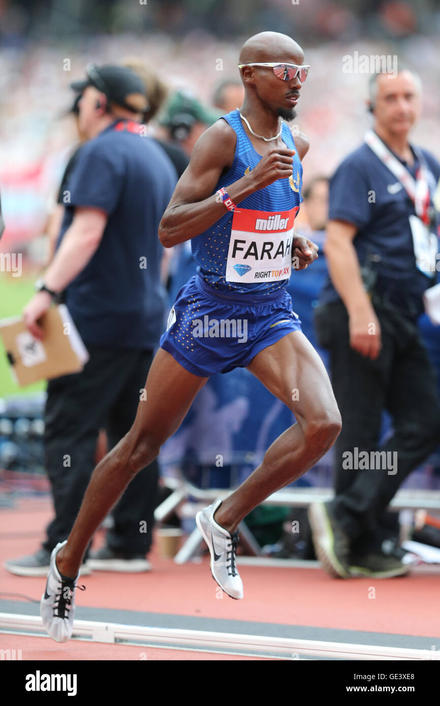 Mo Farah Running High Resolution Stock Photography and Images - Alamy