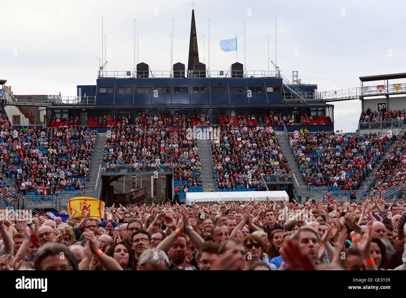 Edinburgh castle stage hi-res stock photography and images - Alamy