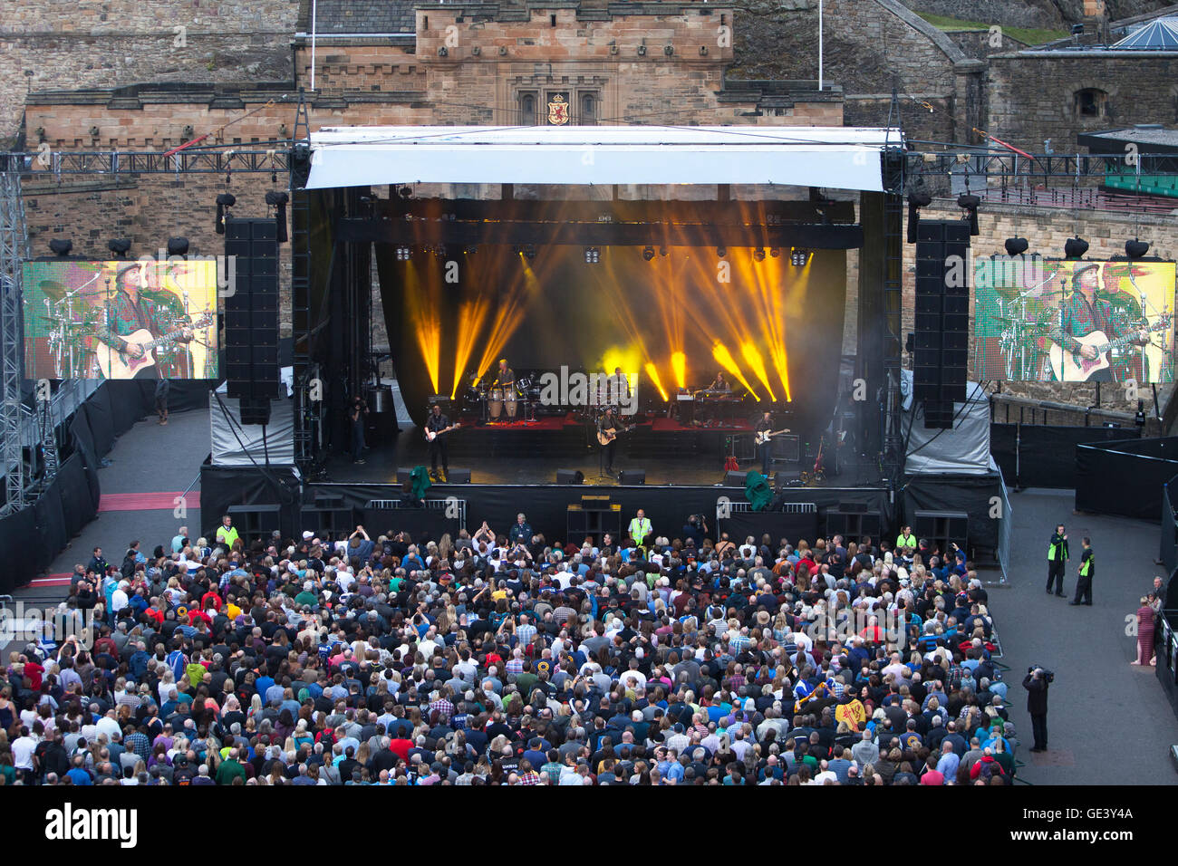 Edinburgh castle stage hi-res stock photography and images - Alamy
