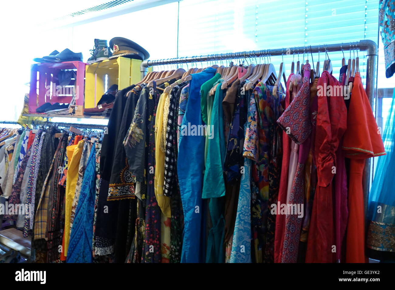 London, UK. 23rd July 2016. TRAID Thrift Shop - Sunley Pavilion ...