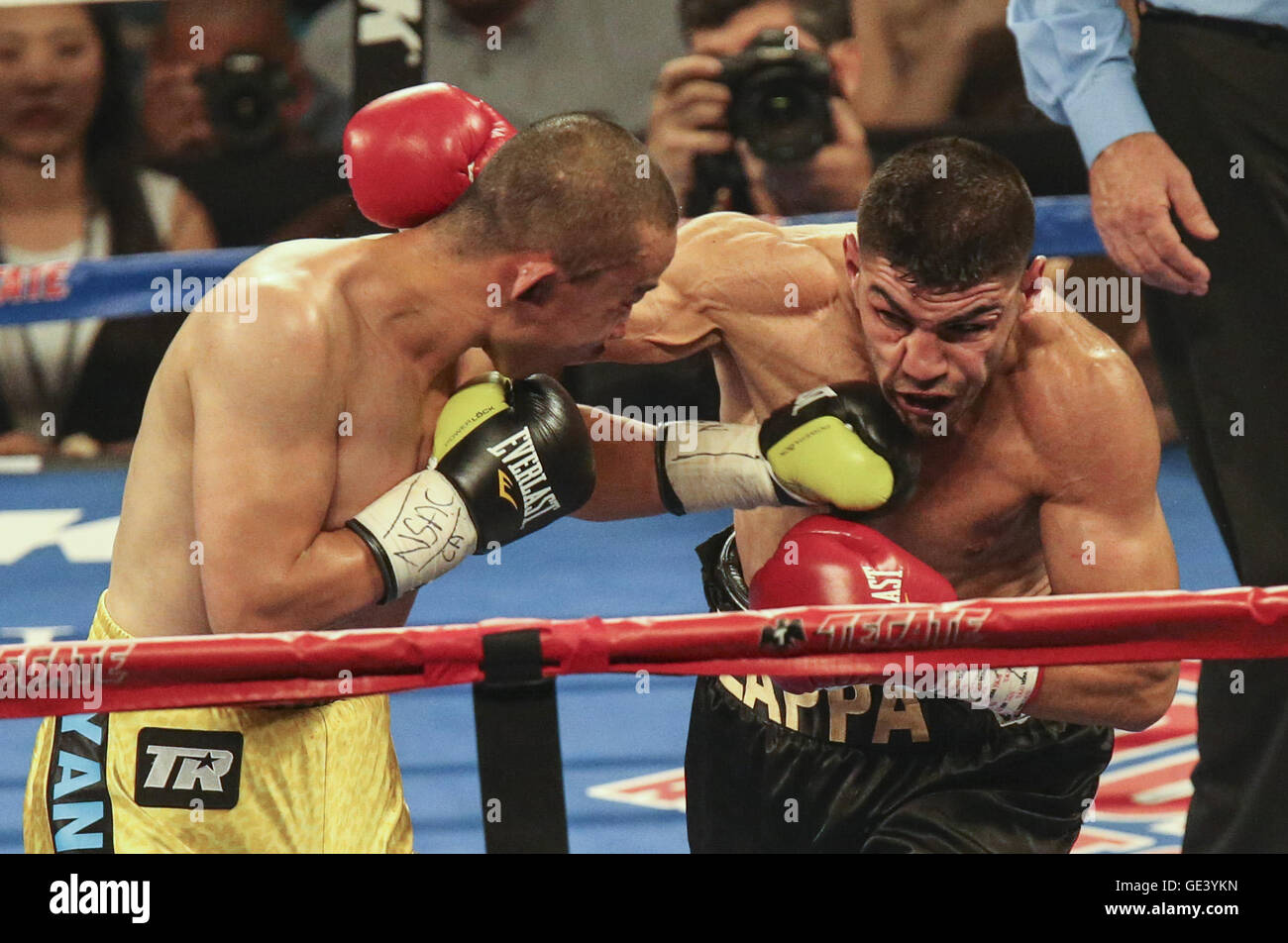 Las Vegas, Nevada, USA. 23rd July, 2016. Chinese boxer Lianhui Yang ...