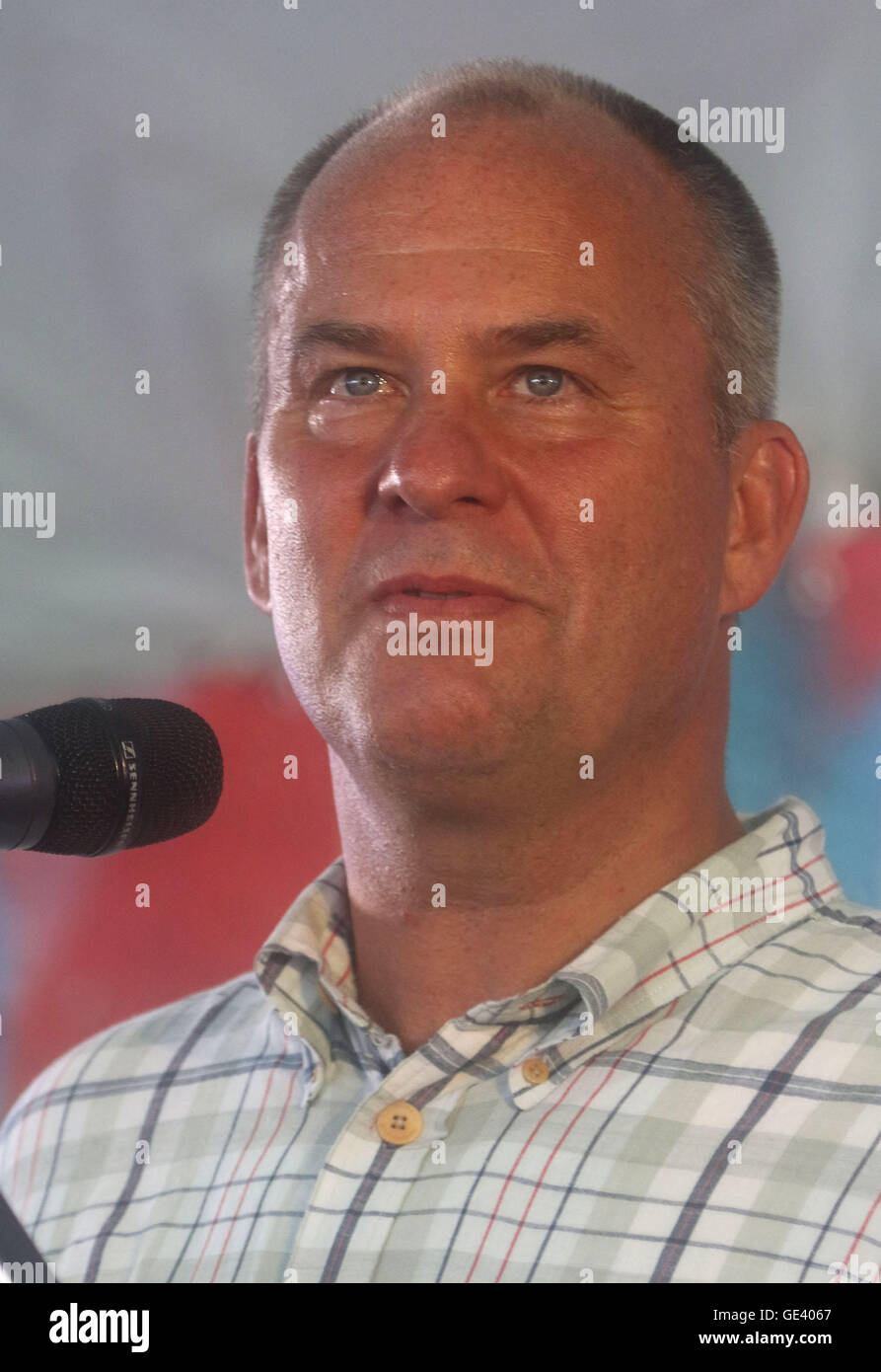 New York, New York, USA. 23rd July, 2016. CFA, CEO, GSV Capital MIKE ...